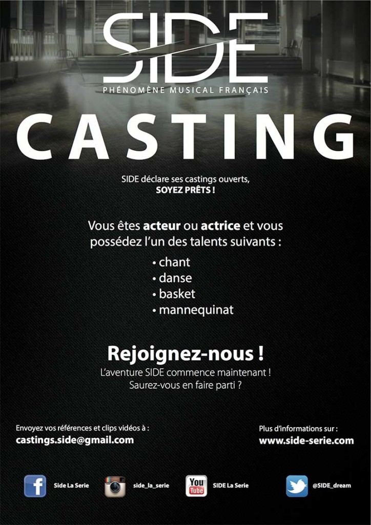 Side, the series launches its casting - artsixMic