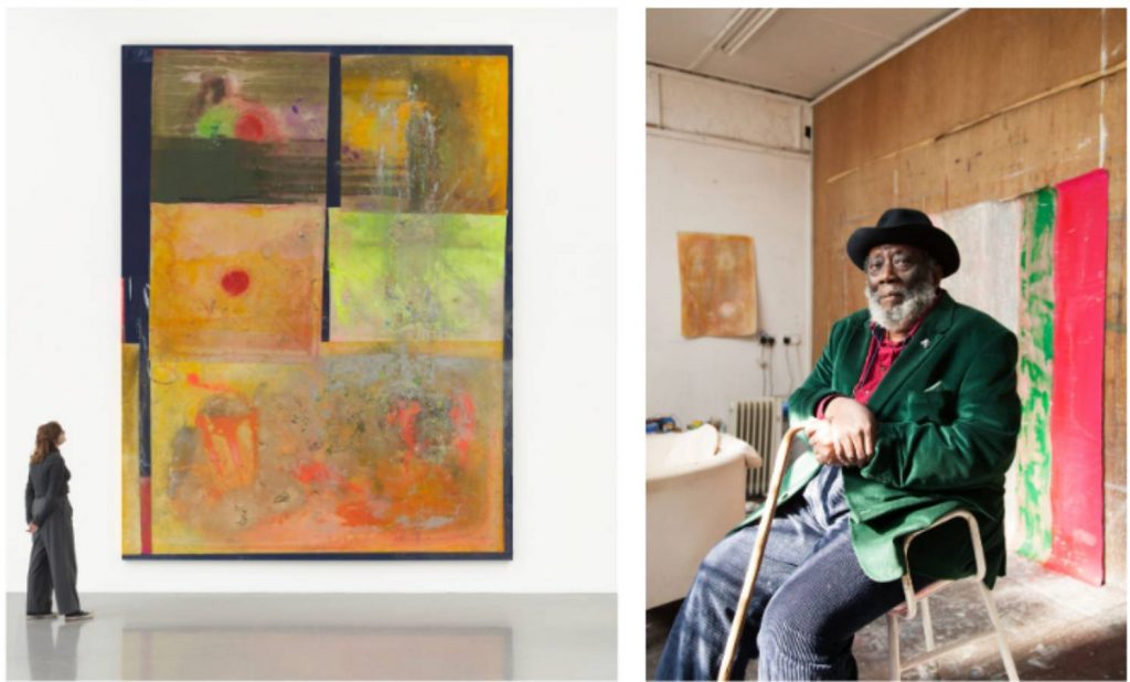 Frank Bowling di Galeri Hauser & Wirth - artsixMic
